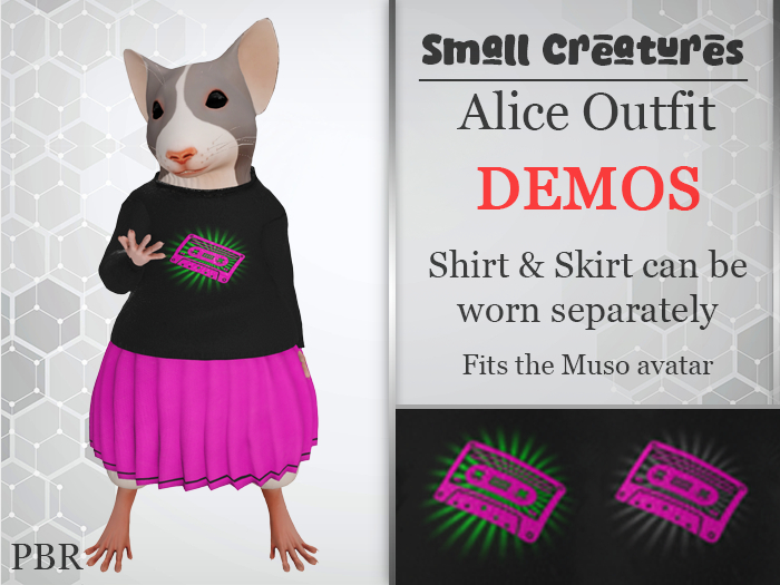 Second Life Marketplace - Small Creatures - Alice Muso - DEMOS